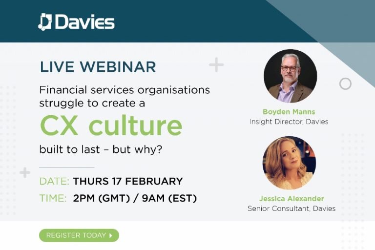 Davies webinar session: Financial services organisations struggle to ...